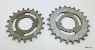 retrobikefranken - Sachs Torpedo 2x3 double sprocket pinion cog set 21 ...