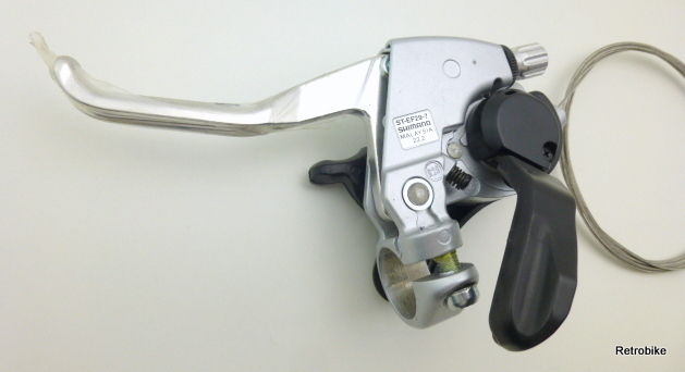 retrobikefranken - Shimano ST-EF29-7 Altus EZ-Fire plus shift brake lever 7 speed for v-Brake ...