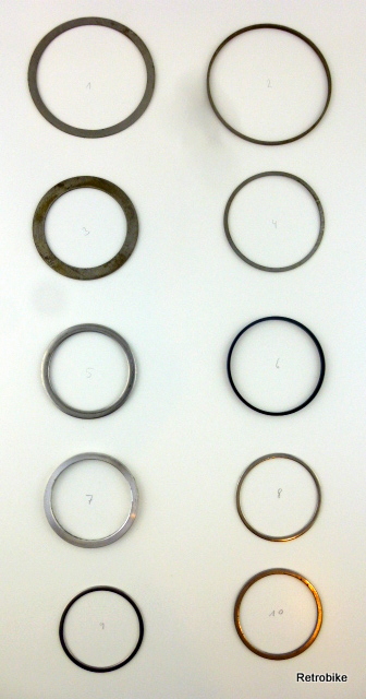 retrobikefranken - shimano sram campangolo spacer distanzring sachs ...