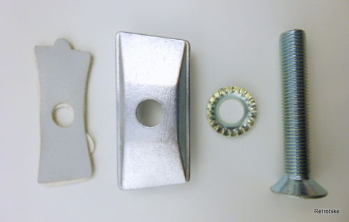 retrobikefranken - Montageplatte Adapterplatte Alu Zweibeinständer ...